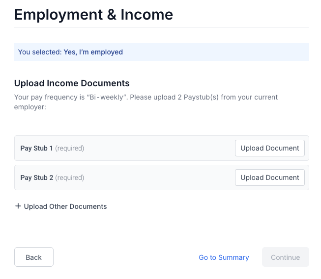 Submitting Income Documents – Leasing Help Center